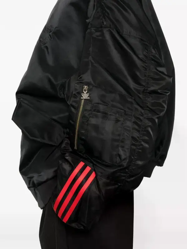 Adidas X Willy Chavarria Satin Bomber Jacket