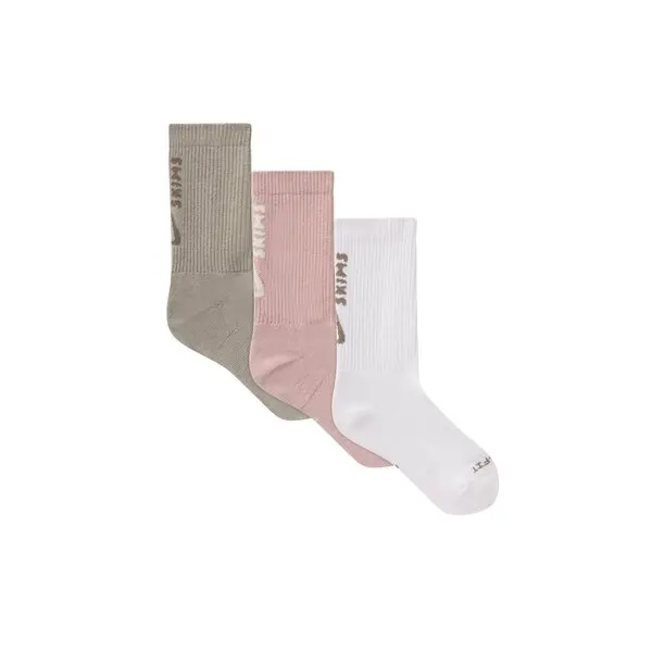 SKIMS Dri Fit Crew Socks 3-pack And Nike Accessories - Himalayan Multi