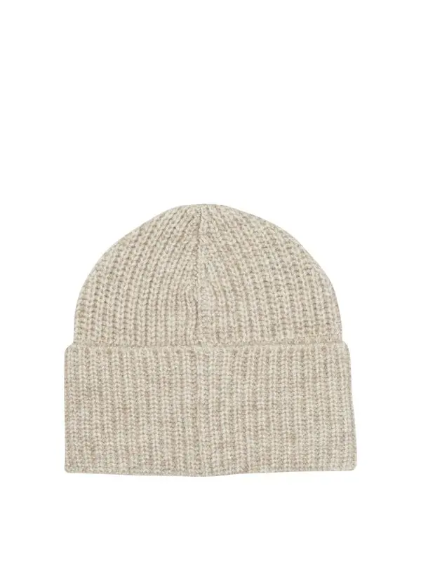 Brunello Cucinelli Wool, Alpaca, And Cashmere Beanie - Beige