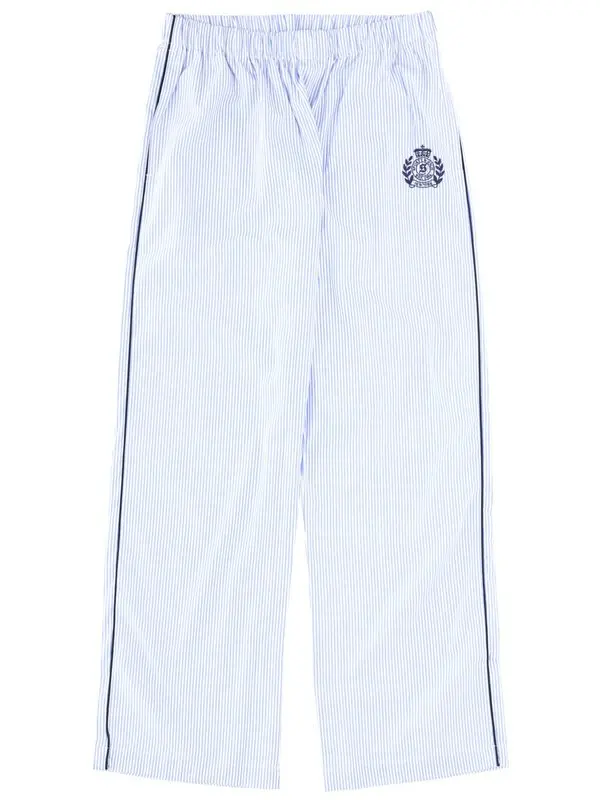 SPORTY & RICH Pajama Pants - Blue