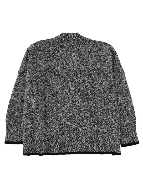 CIRCUS HOTEL Cardigan With Mouliné Workmanship - Multicolour