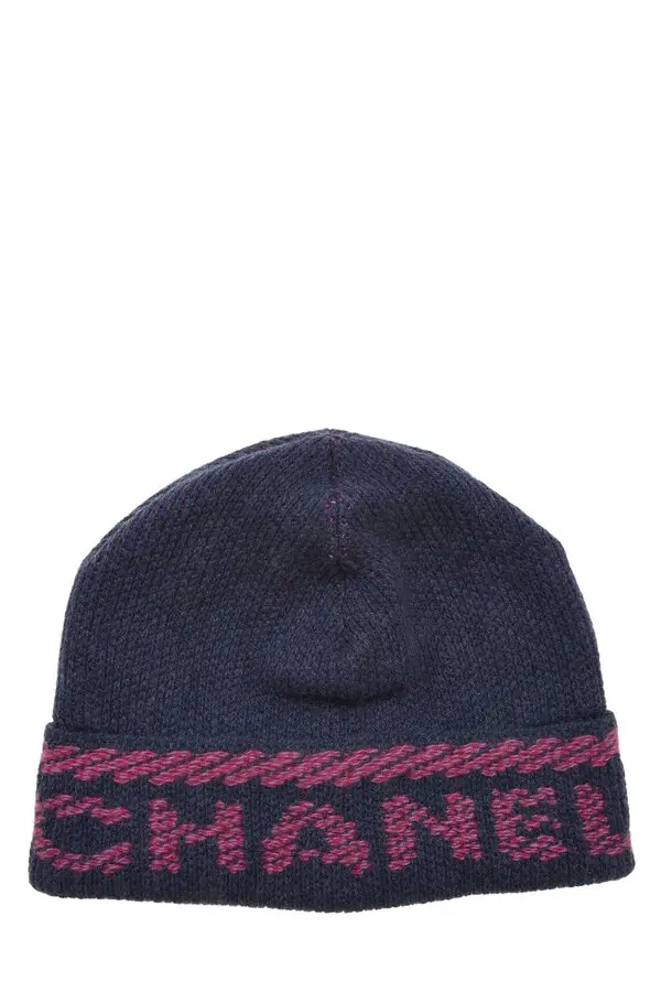 Chanel Cashmere Beanie - Blue