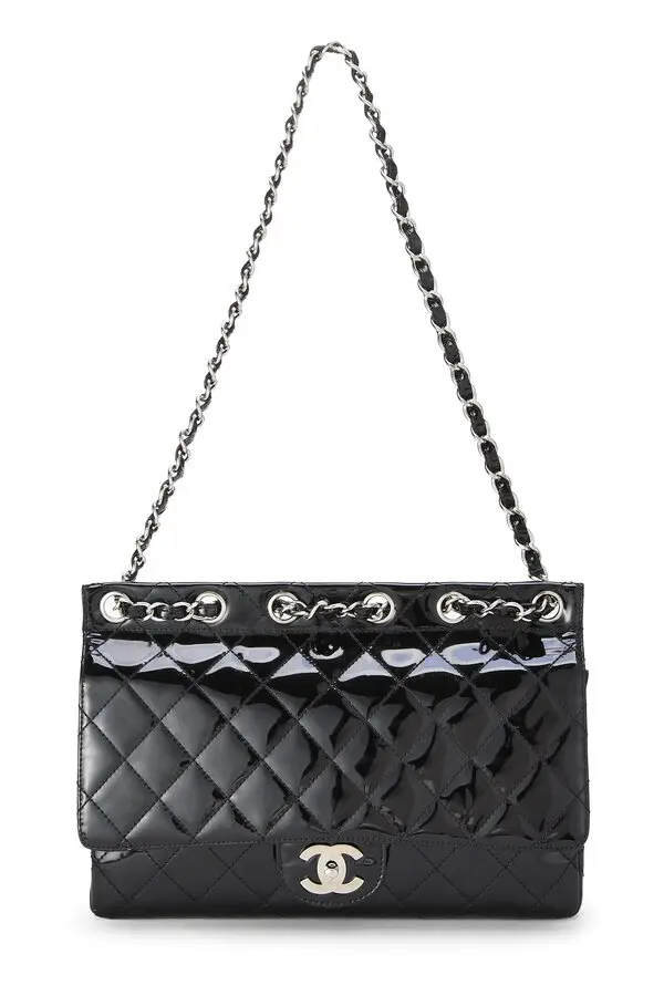 Chanel Patent Leather Flap Bag