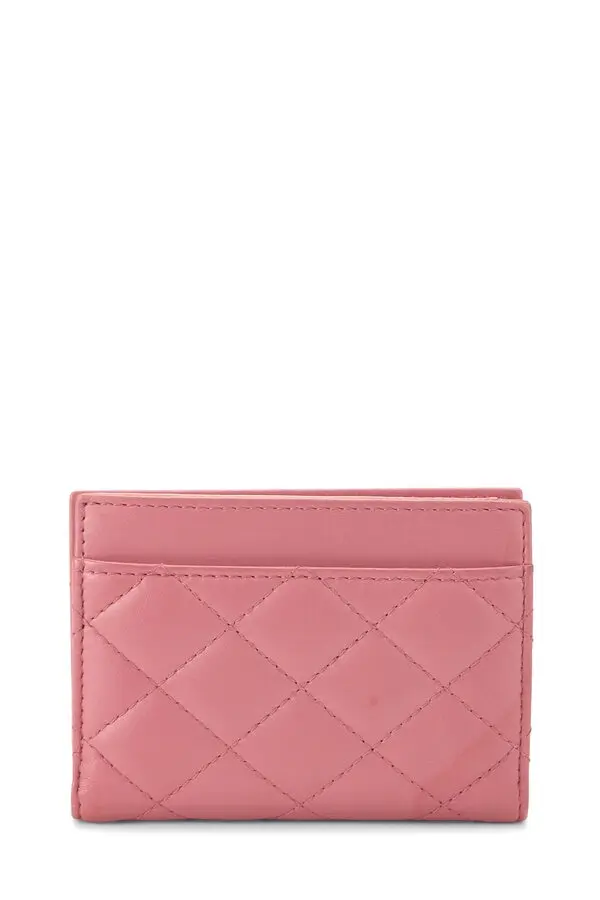 Chanel Lambskin Compact Wallet