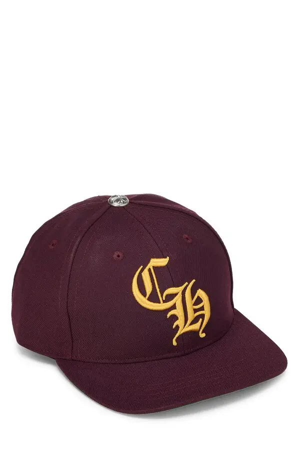 Chrome Hearts Baseball Cap - Burgundy