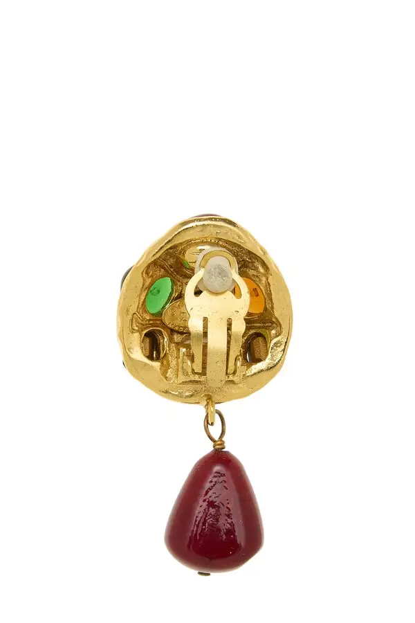 Chanel Gripoix Earrings