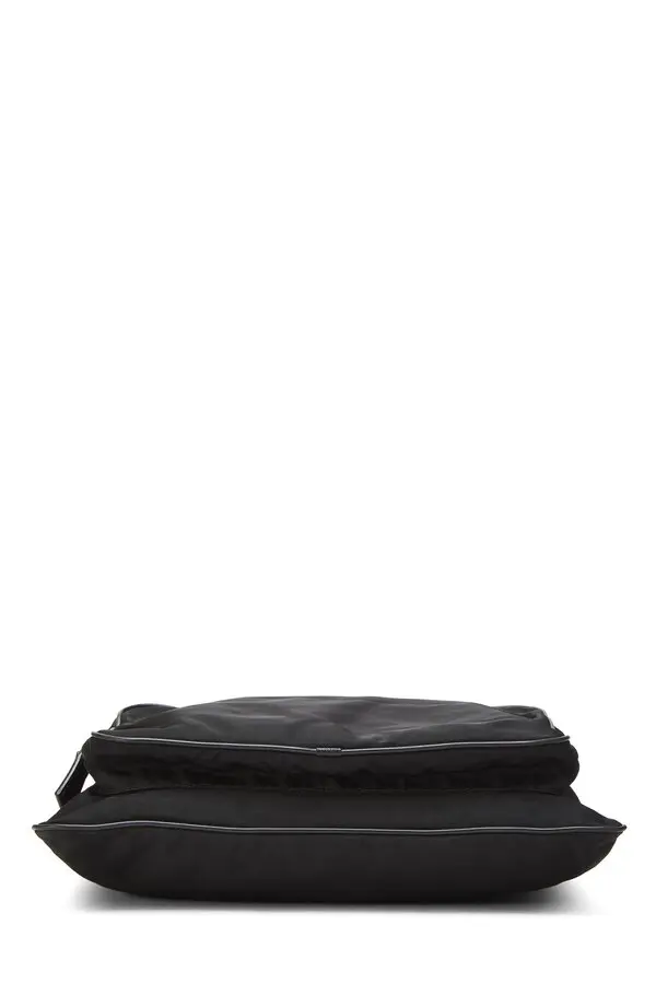 Prada Tessuto Nylon Zip Pocket Messenger