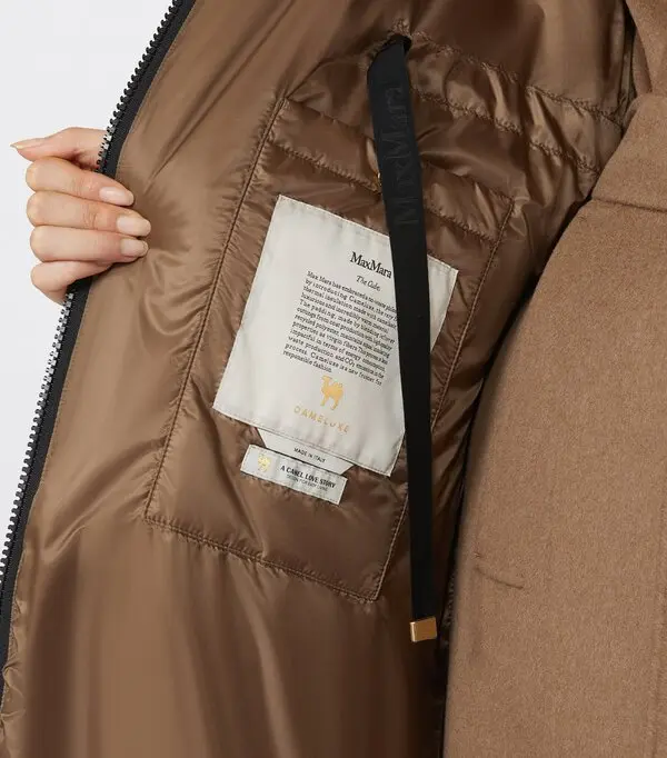 Max Mara Water-repellent Longline Padded Coat