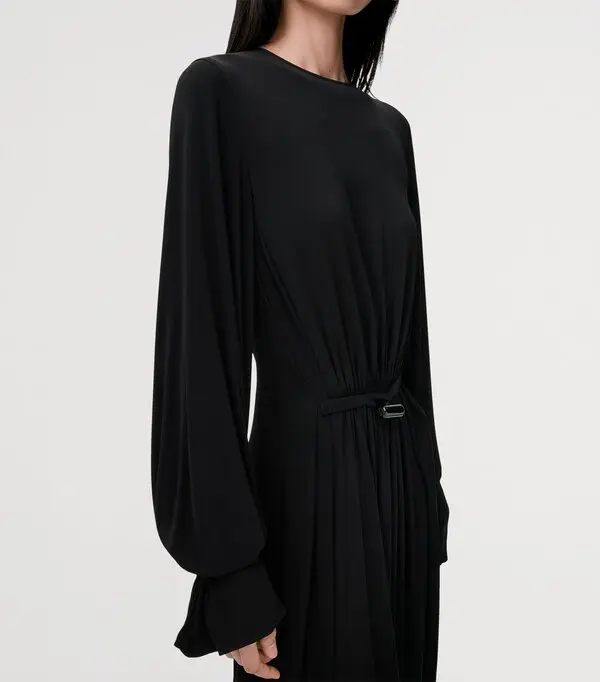 Loewe Draped Asymmetric Midi Dress