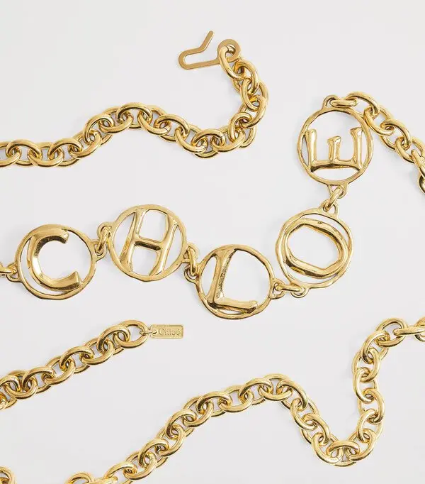 Chloé Script Chain Belt