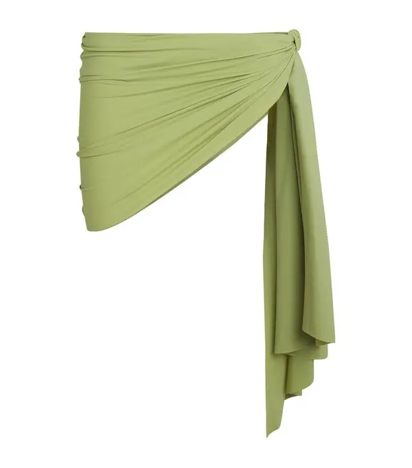 Christopher Esber Wrap Mini Sarong - Green