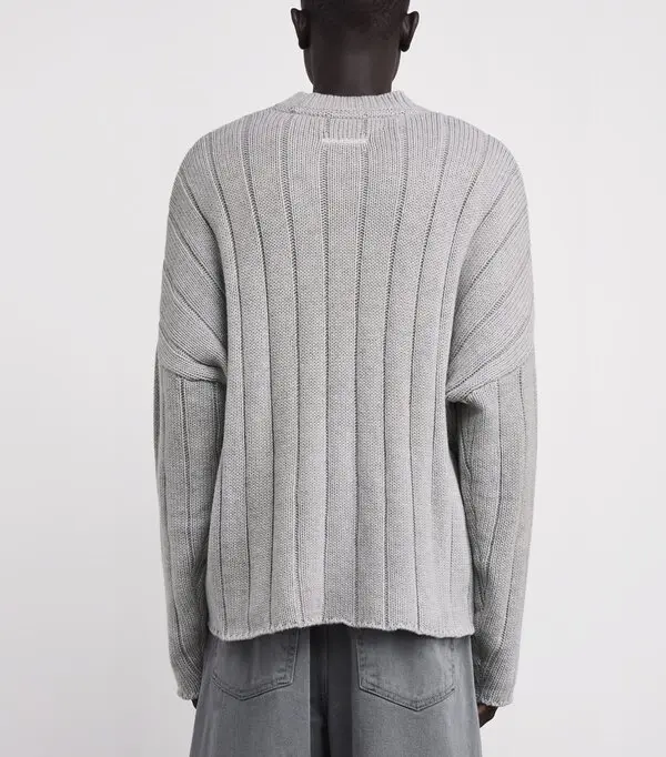 ABOUT:BLANK Wool-blend Crewneck Sweater