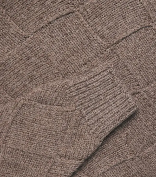 Rag & Bone Wool Basket-knit Sweater
