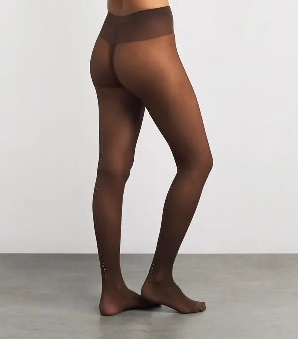 Wolford Crystal Back-seam 20 Tights