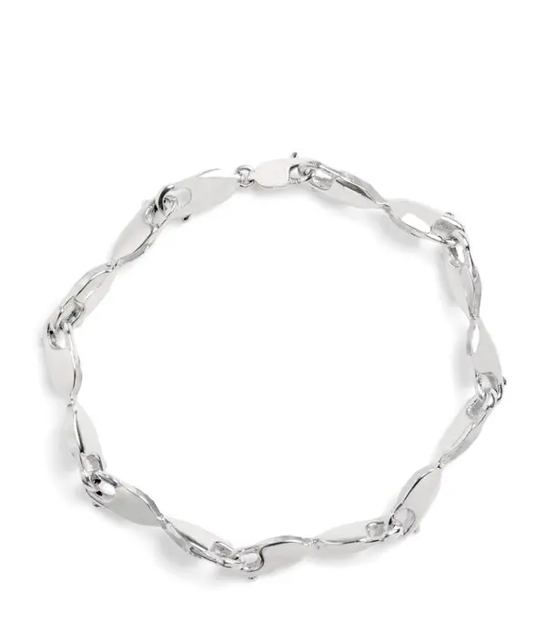 BLEUE BURNHAM Sterling Lobster Clasp Link Bracelet - Silver