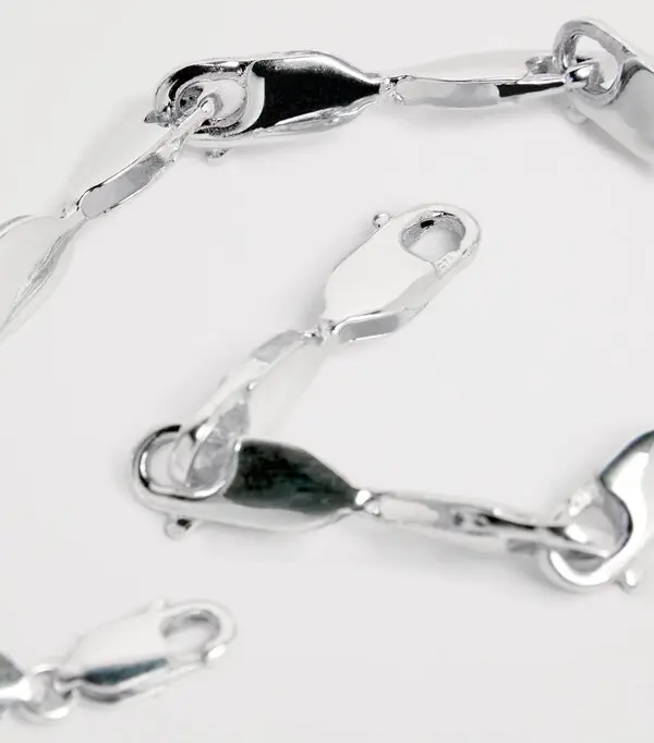 BLEUE BURNHAM Sterling Lobster Clasp Link Bracelet