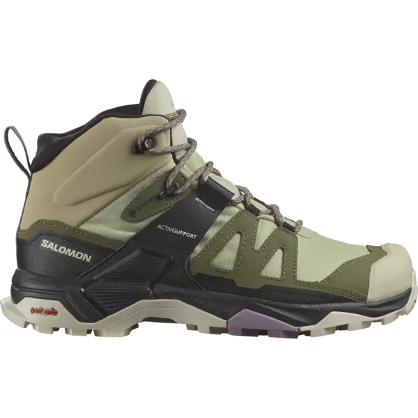SALOMON X Ultra 4 Mid Gtx Boots - Alfalfa / Deep Lichen Green
