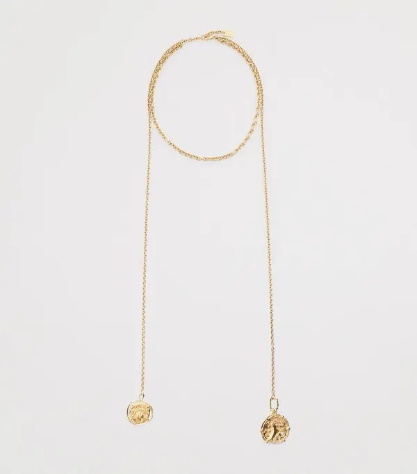Chloé Medals Scarf Necklace