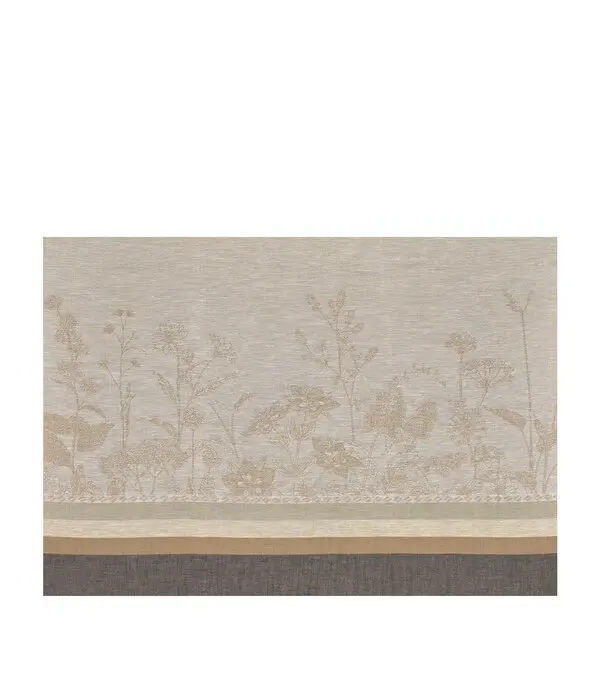LE JACQUARD FRANÇAIS Linen Instant Bucolique Placemat - Beige