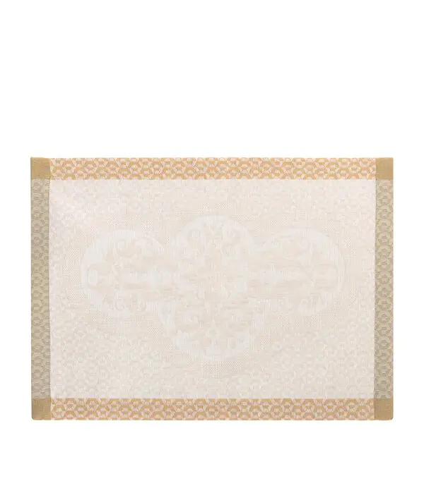 LE JACQUARD FRANÇAIS Linen Évasion Céleste Placemat - Beige
