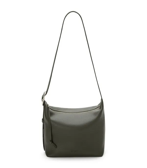 Loewe Leather Loop Shoulder Bag - Green