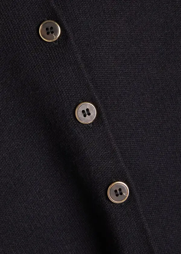 Good American Knit Cardigan - Black