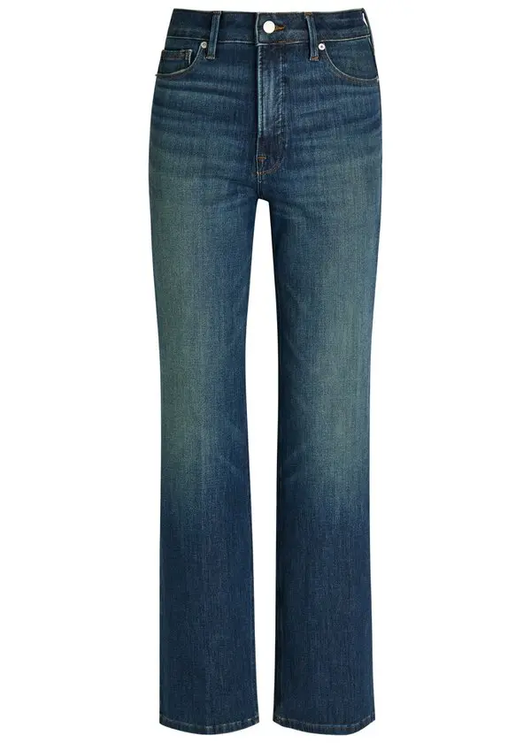 Good American Straight-leg Denim Jeans - Navy