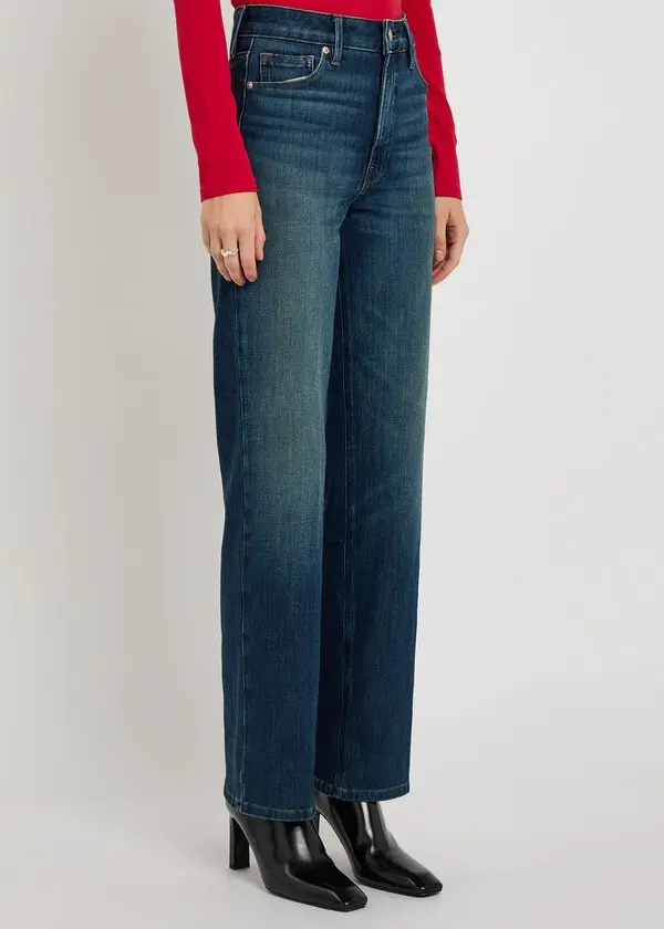 Good American Straight-leg Denim Jeans - Navy