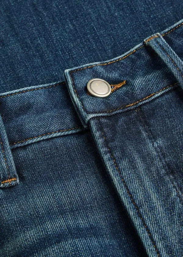 Good American Straight-leg Denim Jeans - Navy