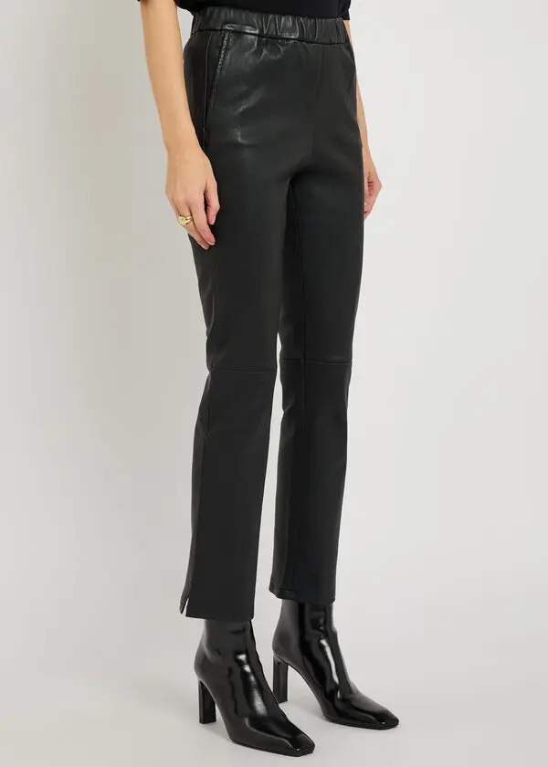 ARMA Kamilla Leather Trousers - Black