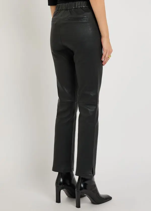 ARMA Kamilla Leather Trousers - Black