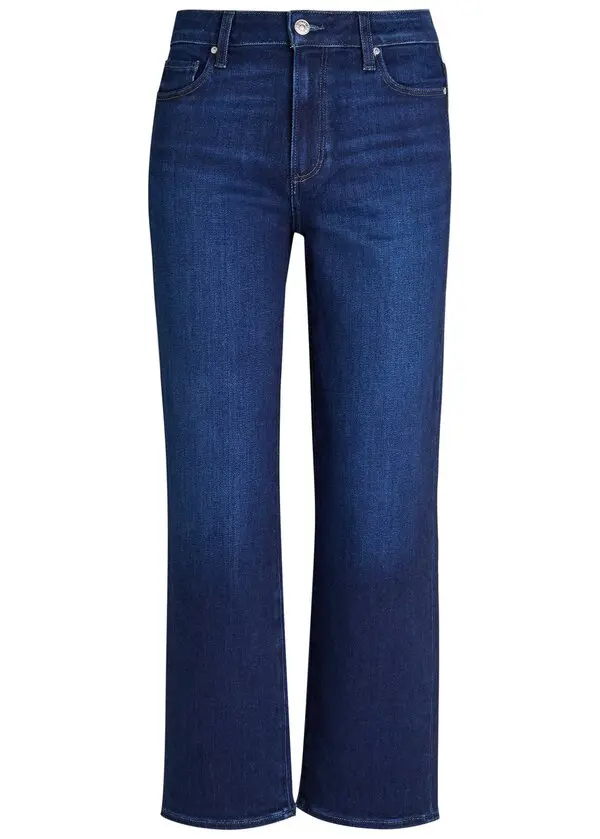 Paige Mason Straight-leg Jeans - Navy