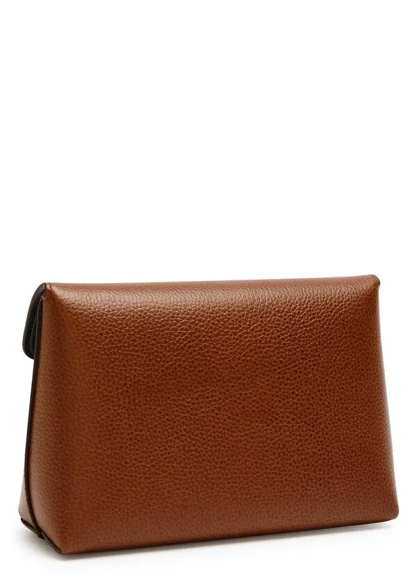 Mulberry Darley Grained Leather Pouch - Tan