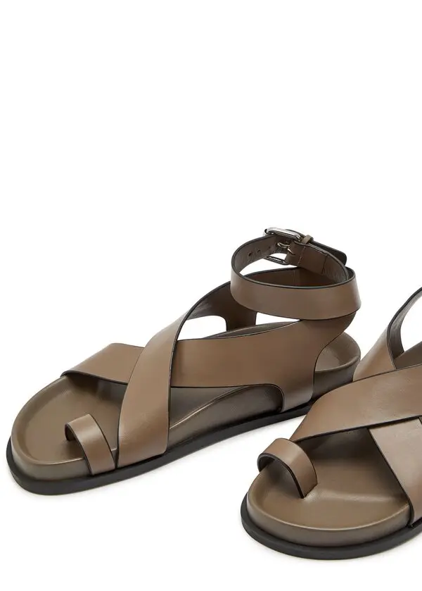 A.emery Jalen Leather Sandals