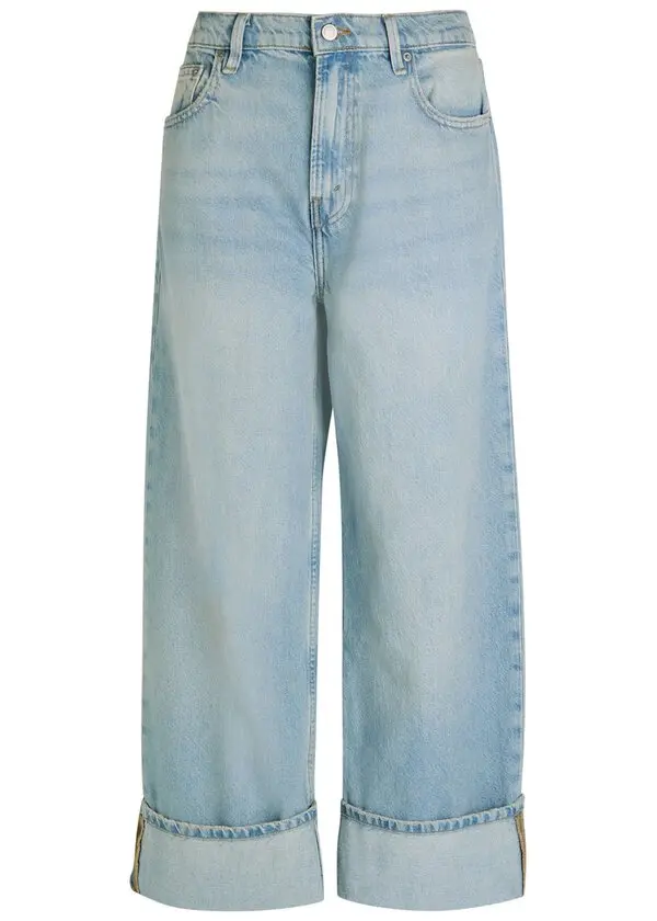 Good American Good Standard Baggy Straight-leg Jeans - Blue