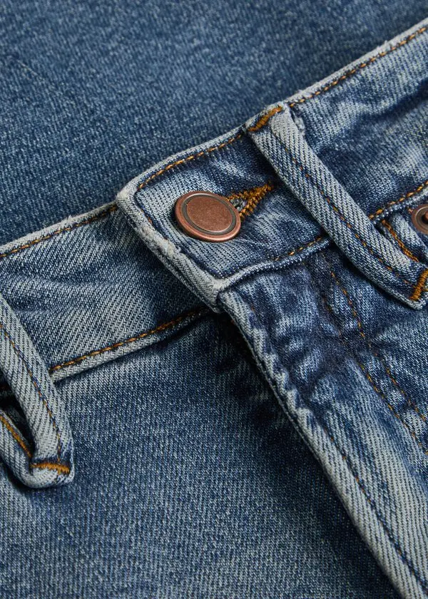 Good American Cropped Straight-leg Jeans