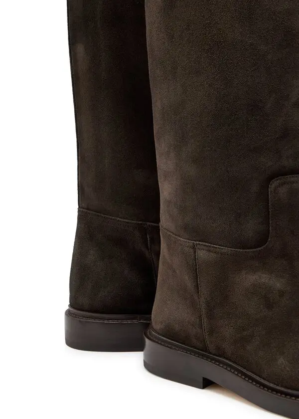 Legres Knee-high Suede Boots