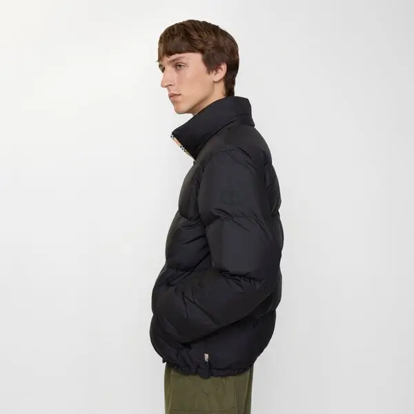 Burberry Checker-tape Snowdon Puffer Jacket
