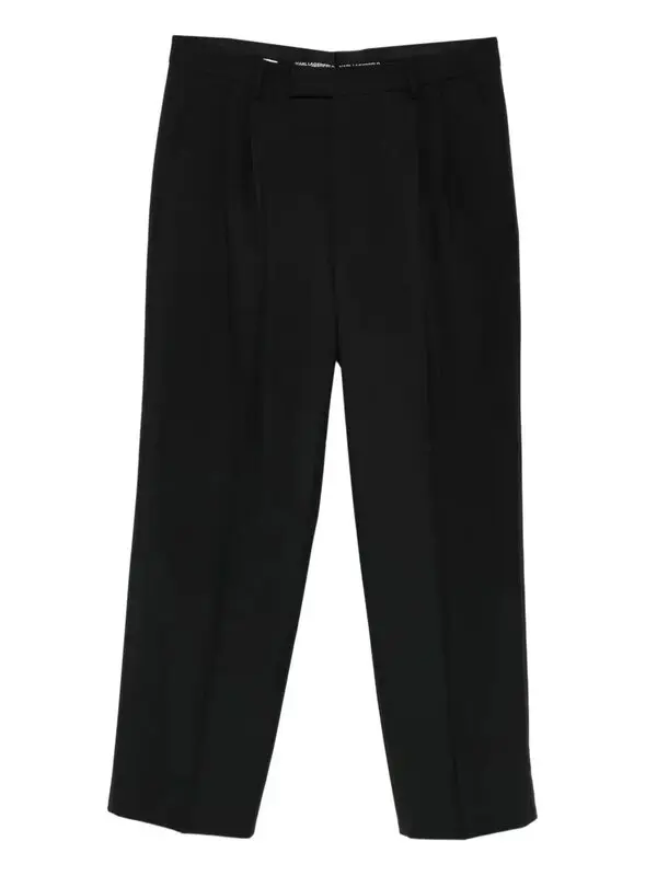 Karl Lagerfeld Tailored Pleated Trousers