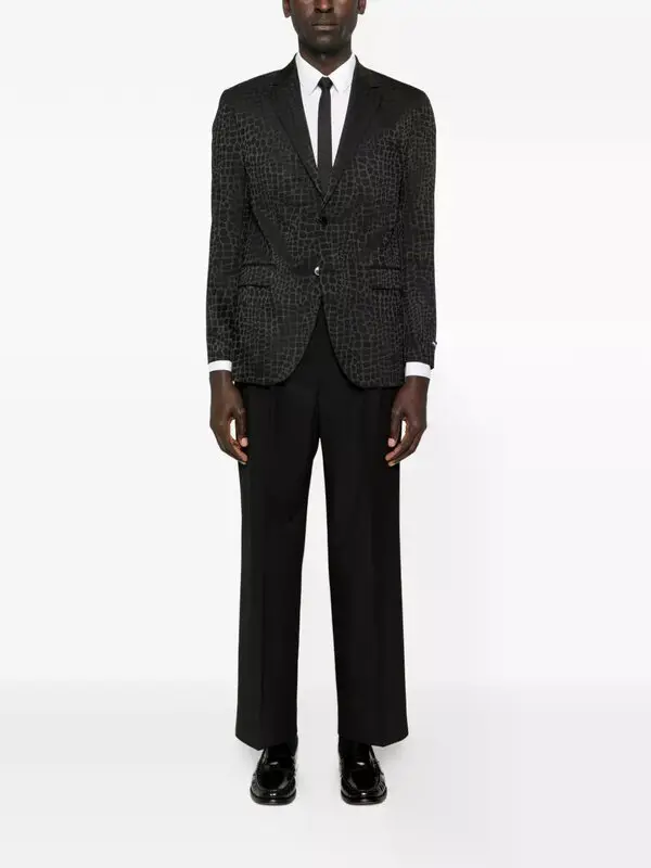 Karl Lagerfeld Tailored Pleated Trousers