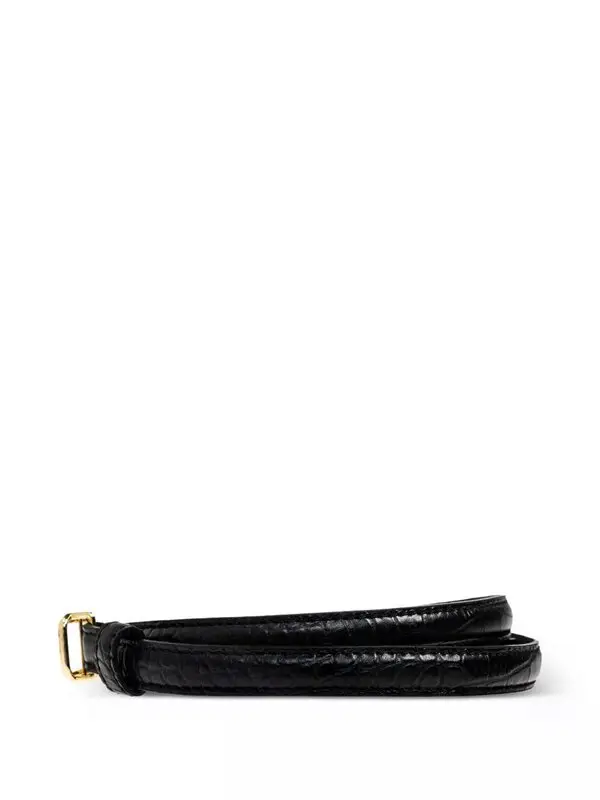 Lié Studio Georgia Slim Croc Belt