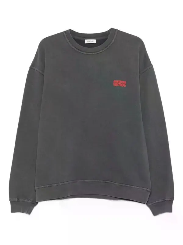 American Vintage Logo-detail Sweatshirt