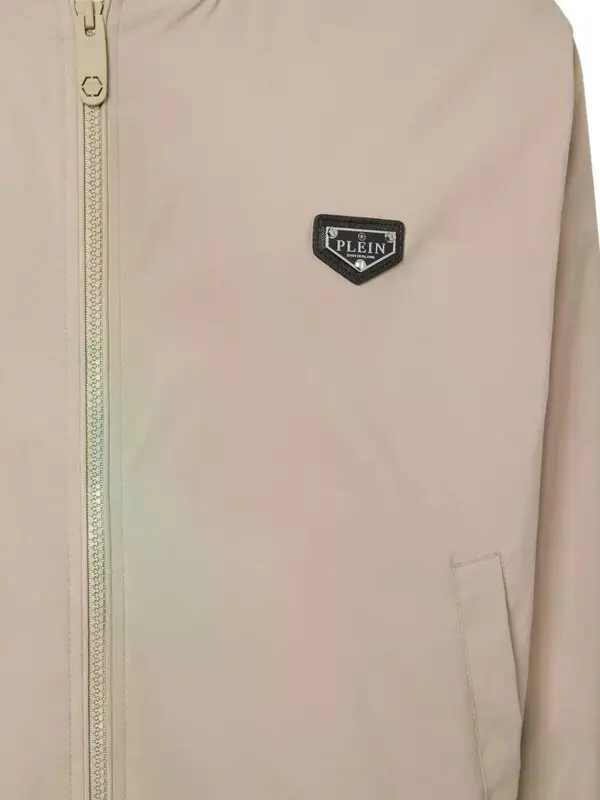 Philipp Plein Logo-patch Bomber Jacket