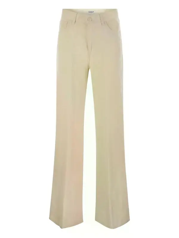 DONDUP Flared Trousers - Neutrals