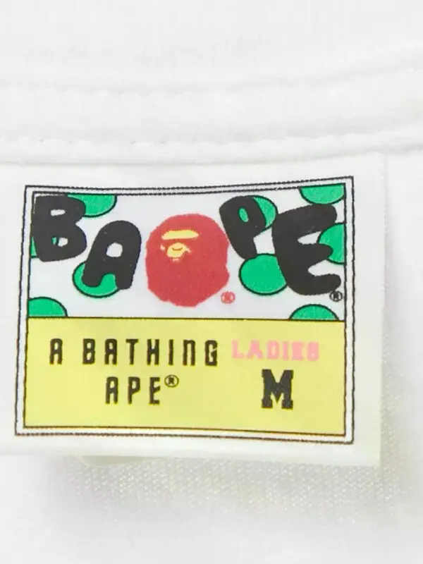 A BATHING APE Baby Milo Shark-print T-shirt