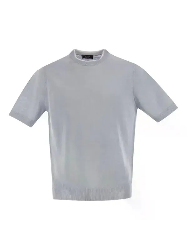 Peserico Ribbed-knit T-shirt
