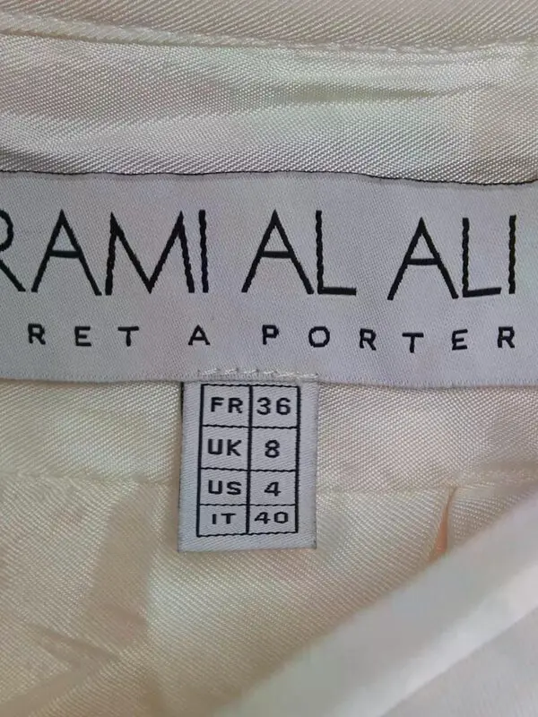RAMI AL ALI Pleated A-line Skirt