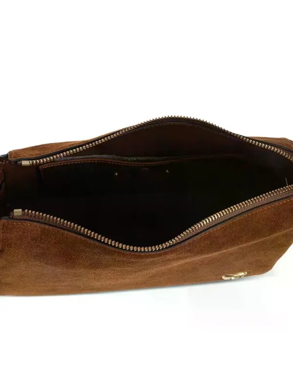 COACH Lola Initial Logo Zip Tote Bag - Brown