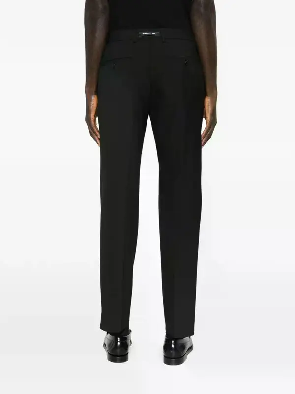Karl Lagerfeld Flat-front Tailored Trousers
