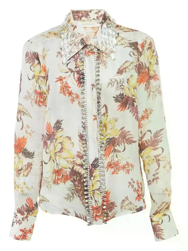 Zimmermann Floral-print Shirt